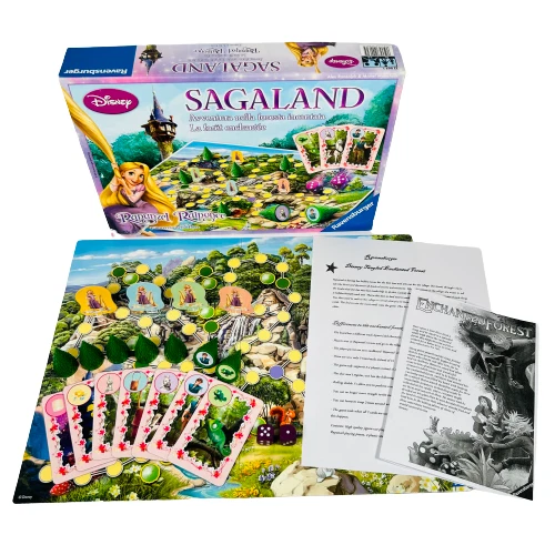 DISNEY RAPUNZEL SAGALAND (Enchanted Forest) Board Game By Ravensburger ...