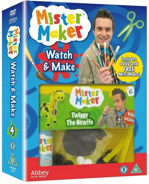 CBEEBIES MISTER MAKER Watch & Make (DVD) Brand New £7.99 - PicClick UK