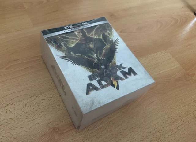 BLACK ADAM DC blu-ray Steelbook Empty One Click Box Manta Lab £44.99 ...