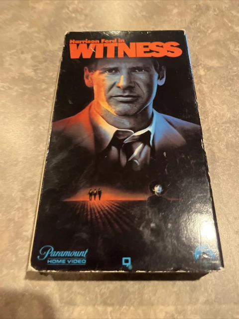 HARRISON FORD VINTAGE Witness Vhs Cassette £4.55 - PicClick UK