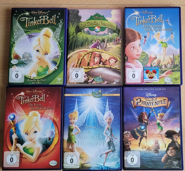 TINKERBELL 5ER-COLLECTION WALT Disney DVD + 1 Special-DVD EUR 15,00 ...