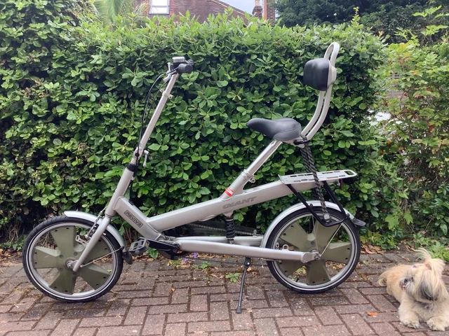 SILVER GIANT REVIVE Semi-Recumbent Bicycle - A Vintage Classic Bicycle ...