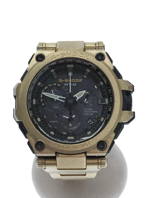 OROLOGIO DA UOMO CASIO GPS Hybrid Radio Solar G-Shock Gold MTG-G1000RG ...
