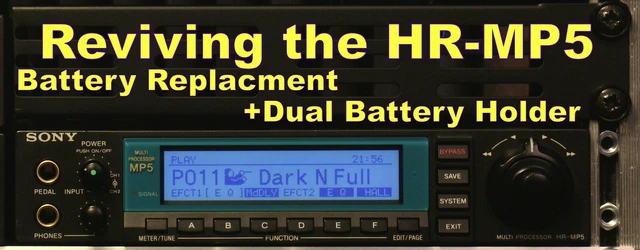 SONY HR-MP5 REPAIR & Revive - Battery Replacement Service + Dual ...
