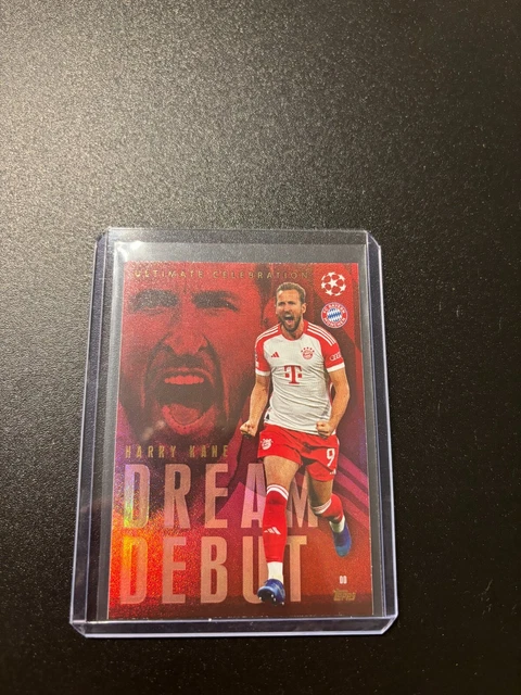 HARRY KANE-ULTIMATE CELEBRATION Dream Debut- Topps Match Attax 23/24 ...