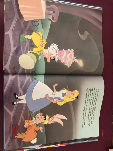 Book Disney Classic Storybook Collection Alice In Wonderland 2010 24