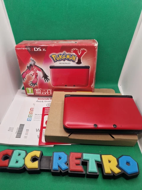 NINTENDO 3DS XL Pokémon Console Special Edition Y Version Boxed UKV PAL ...