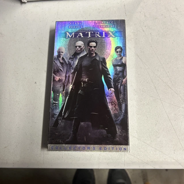THE MATRIX VHS 1999 Collector's Edition Keanu Reeves **Buy 2 Get 1 Free ...