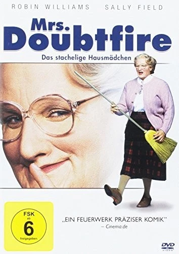 MRS. DOUBTFIRE DVD Robin Williams Sally Field Familienkomödie Chris ...
