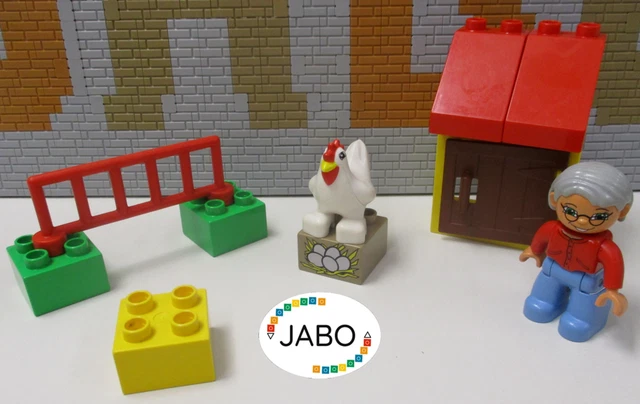(A 15) LEGO Duplo Farm Chicken Stall avec poule et grand-mère 5644 EUR ...