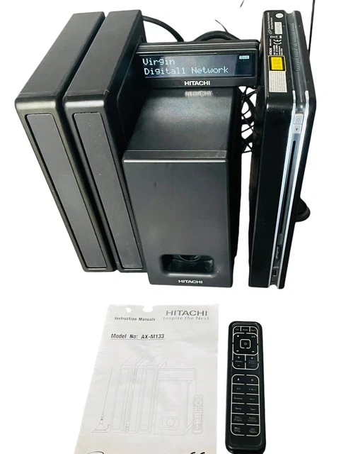 HITACHI AX-M133 SLIMLINE HI-FI system CD/DAB/FM Digital Radio USB/SD ...