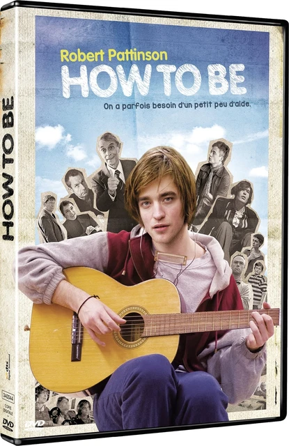 HOW TO BE (DVD) Robert Pattinson Rebecca Pidgeon Jeremy Hardy Powell ...