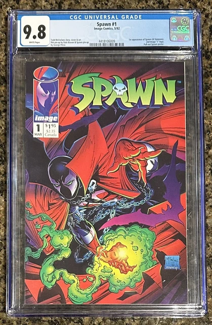 SPAWN #1 - Todd McFarlane - immagine 1992 - PROBLEMA CHIAVE: numero ...