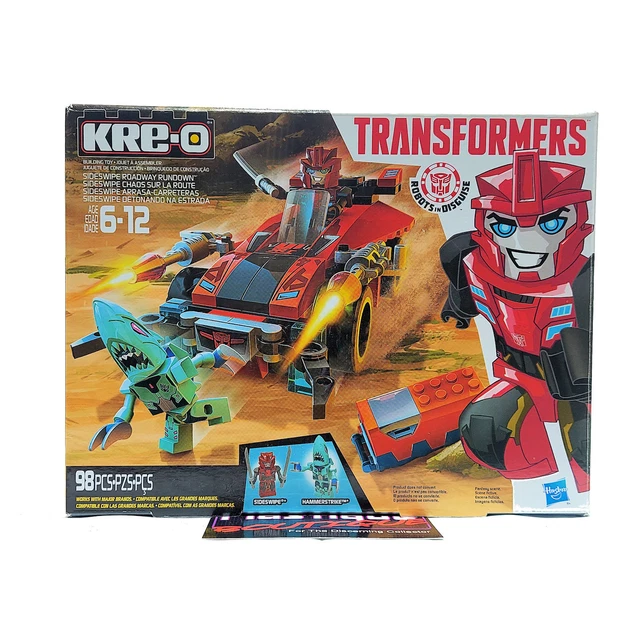 TRANSFORMERS KRE-O SIDESWIPE Roadway Rundown SEALED COMPLETE KREON KREO ...