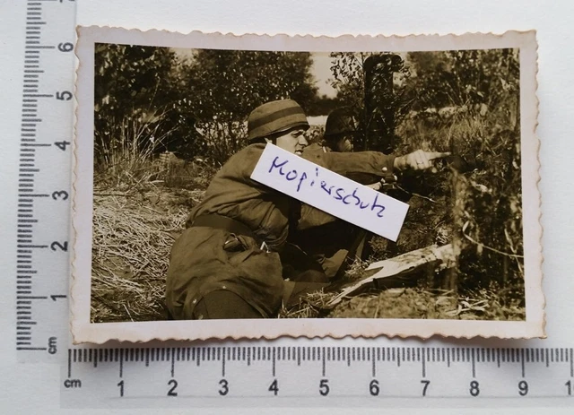 REPRO FALLSCHIRMJÄGER PARATROOPER mit Knochensack Scherenfernrohr EUR 4 ...