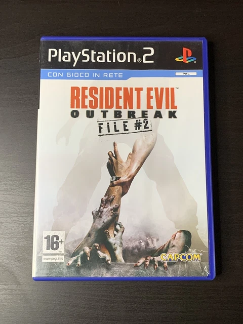 RESIDENT EVIL OUTBREAK File #2 (PS2, PlayStation 2, 2005) PAL ITA COMPLETO EUR 59,90 - PicClick FR