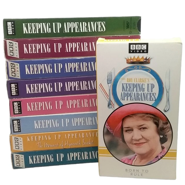 ROY CLARKE'S KEEPING Up Appearances VHS Bundle Of 9 Tapes 23 Episodes ...