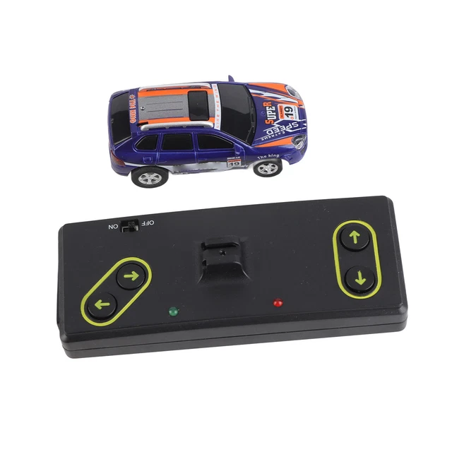 MINI RC RACING 4 Way Drift Car 1:64 Pocket Can Size Remote Control ...