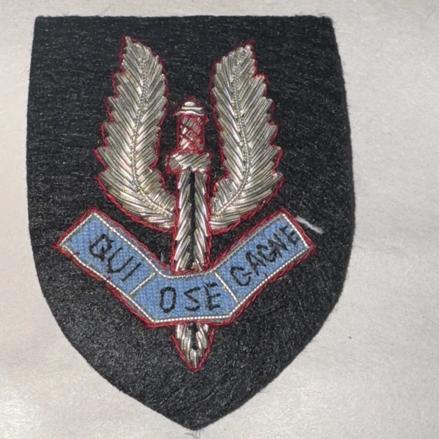 FRENCH SAS 1ER RPIMa Marine Infantry Parachute Regiment Beret Badge £18 ...