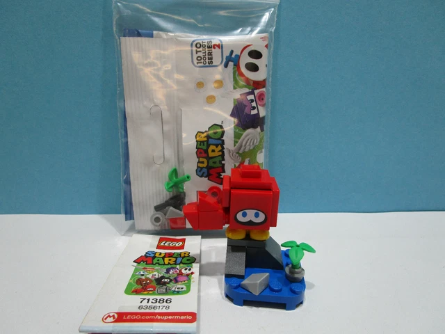 LEGO® MINIFIGURES SUPER Mario Series 71386 Karl Krabbe / Huckit Crab ...