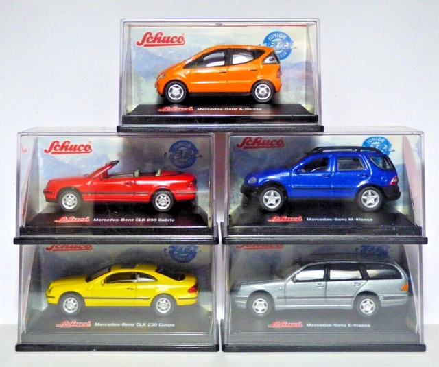 1:72, VERSCHIEDENE MODELLE "Mercedes Benz", Schuco Junior,Klarsichtbox ...