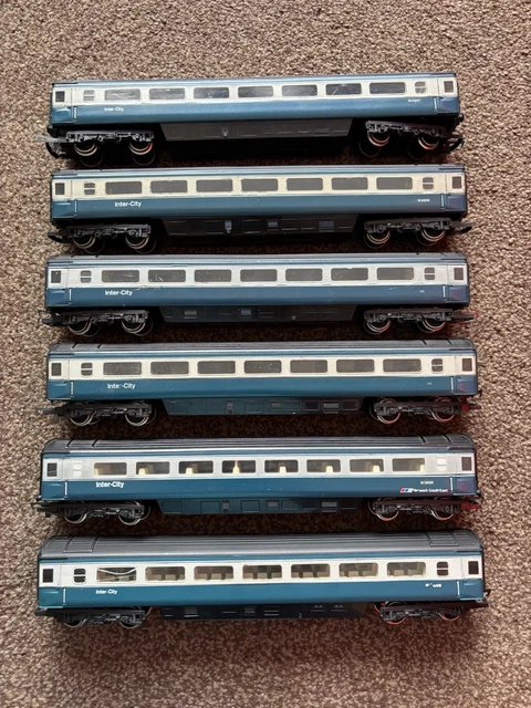 6 X HORNBY OO Intercity 125 coaches £65.00 - PicClick UK