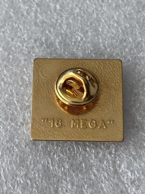PIN’S IBM AVEC vraie puce mémoire 16 méga Memory Ship Signé 16 Mega ...