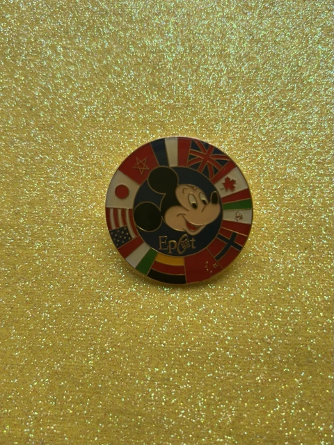 DISNEY WALT DISNEY World Epcot Flags Mickey Mouse Pin £13.20 - PicClick UK