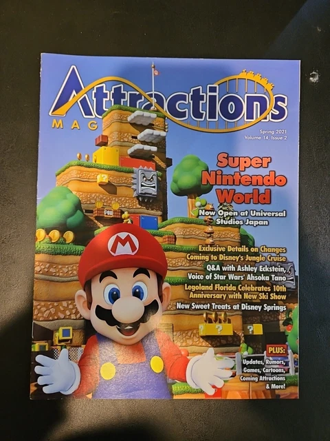 ATTRACTIONS MAGAZINE SPRING 2021--Super Nintendo World, Jungle Cruise ...