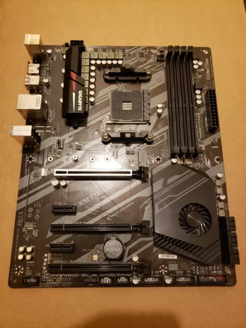 GIGABYTE X570 UD AMD AM4 DDR4 ATX Motherboard (Good Working Condition ... GIGABYTE X570 UD AMD AM4 DDR4 ATX Motherboard (Good Working Condition ...