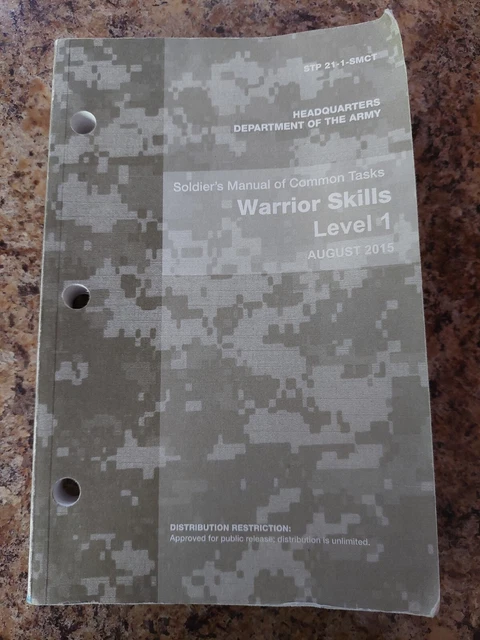 SOLDIERS MANUAL OF Common Tasks Warriors Skills Level 1 August 2015 ...