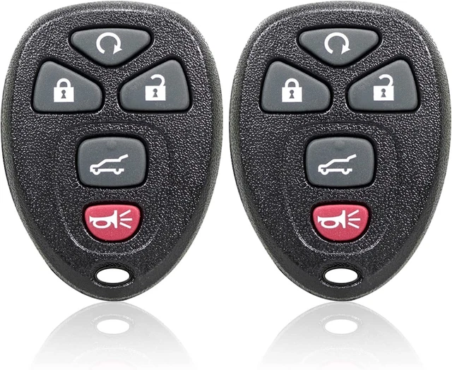 2 PACK KEYLESS Remote Control Car Key Fobs for 2007-14 GMC CHEVY TAHOE ...