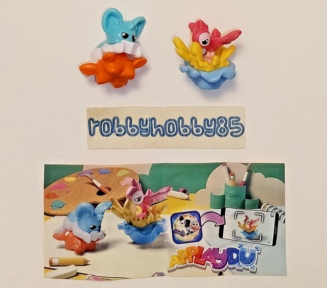 COMPLETE SET ANIMAL Stamps (Vq047 - Vq048) + 2 Bpz Kinder Italy 2025/ ...