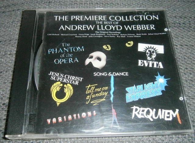 ANDREW LLOYD WEBBER - The Premiere Collection (The Best of) - ALBUM CD - 1988 EUR 1,33 - PicClick FR