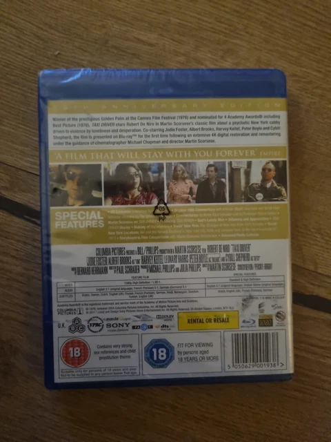 TAXI DRIVER BLU-RAY Movie New Sealed £1.16 - PicClick UK