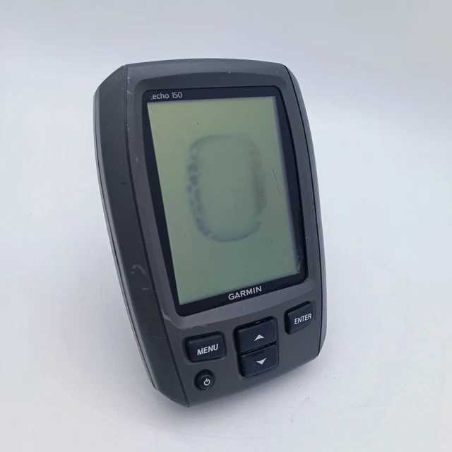 GARMIN ECHO SONAR 150 Fish Finder w/ Down Imaging / Down Vu Boat Marine ...
