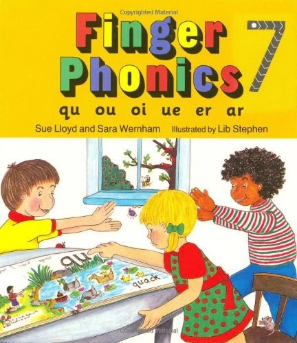 FINGER PHONICS: QU, ou, oi, ue, er, ar Bk. 7 (Jolly Phonics) By Susan M ...