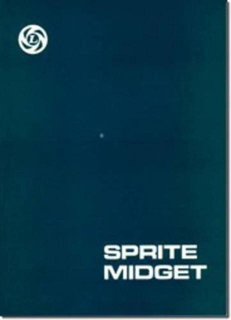 MG MIDGET MK.1, 2, 3 and Sprite by Brooklands Books Ltd (English ...