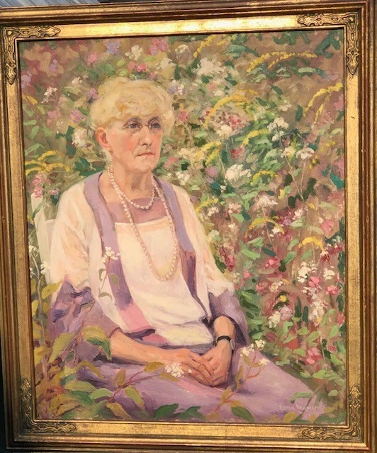 EDNA VOGNILD, LISTED Illinois Artist, Portrait Of Women,Oil ...