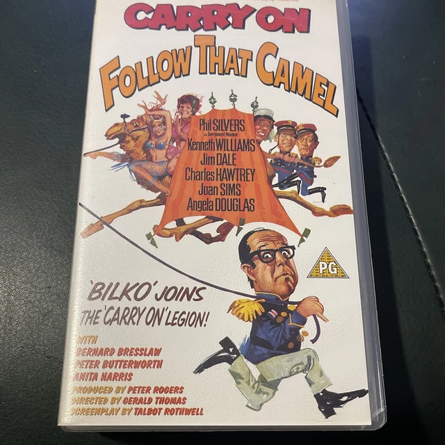 CARRY ON FOLLOW That Camel (VHS, 1996) Cinema Club Great Condition £7. ...