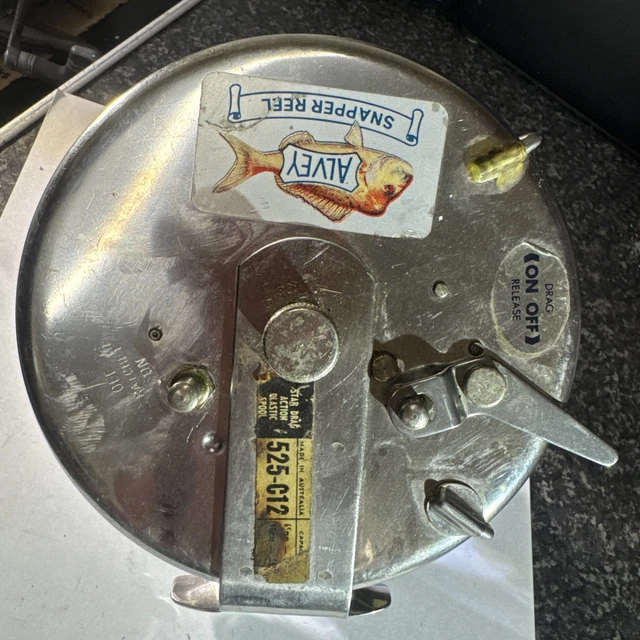 VINTAGE ALVEY FISHING Snapper Reel 525-C12 £31.90 - PicClick UK