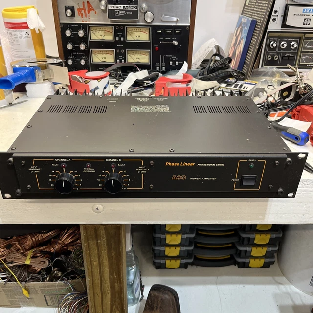 PHASE LINEAR A30 PROFESSIONAL SERIES 600W Power Amplifier £261.06 - PicClick UK