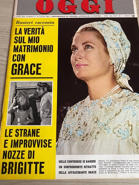 GRACE DI MONACO-BRIGITTE Bardot-Gunther Sachs-Gianni Morandi-Ava ...