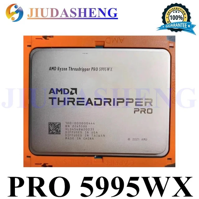 AMD RYZEN THREADRIPPER PRO 5995WX CPU 64 Cores Upto4.5GHz 128 threads ...