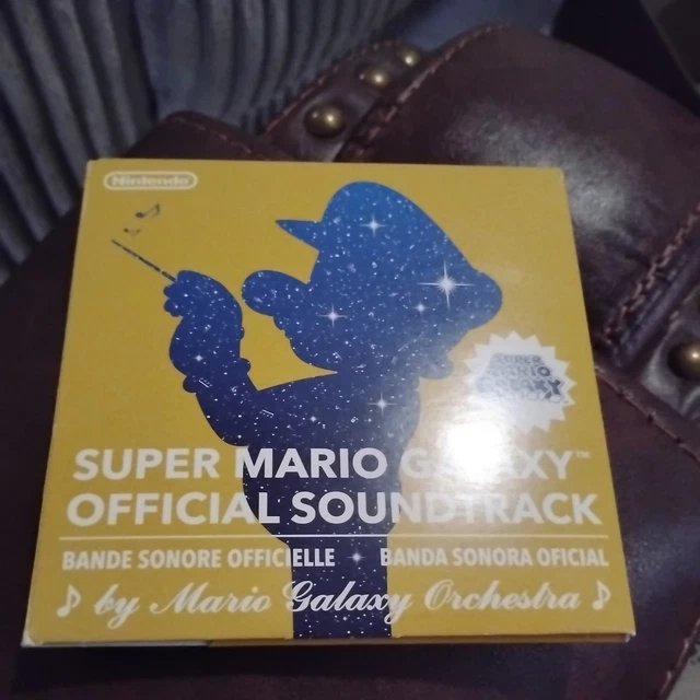 SUPER MARIO GALAXY Official Soundtrack Cd Nintendo £7.30 - PicClick UK