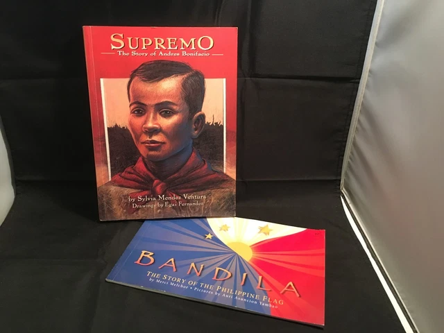 SUPREMO (ANDRES BONIFACIO)-FIRST EDITION / Bandila (Philippine flag) 2 ...