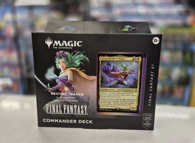 MAGIC THE GATHERING Final Fantasy Commander Deck Revival Trance MTG New Sealed £60.99 - PicClick UK