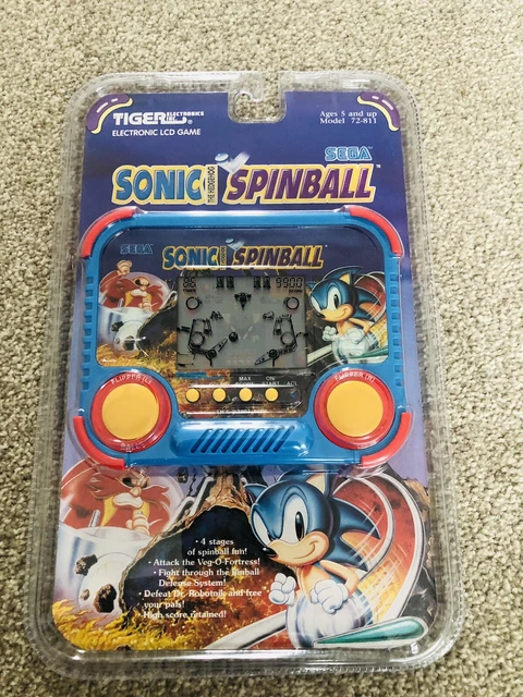 SEGA SONIC THE Hedgehog Spinball Rare Tiger Lcd Game New Sealed £299.00 ...