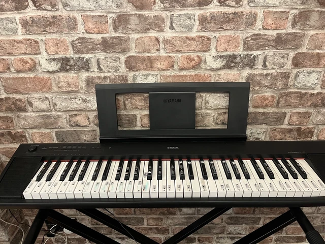 YAMAHA NP-12 PIAGGERO Slimline Home Electronic Keyboard with 64 Note ...