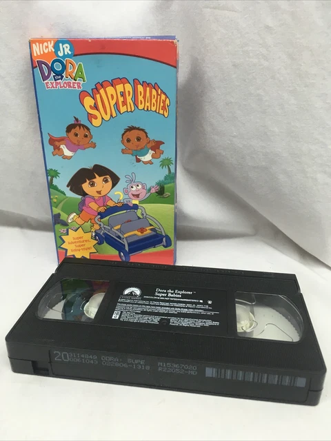 NICK JR DORA The Explorer Super Babies (VHS - 2005) Video Tape VTG ...